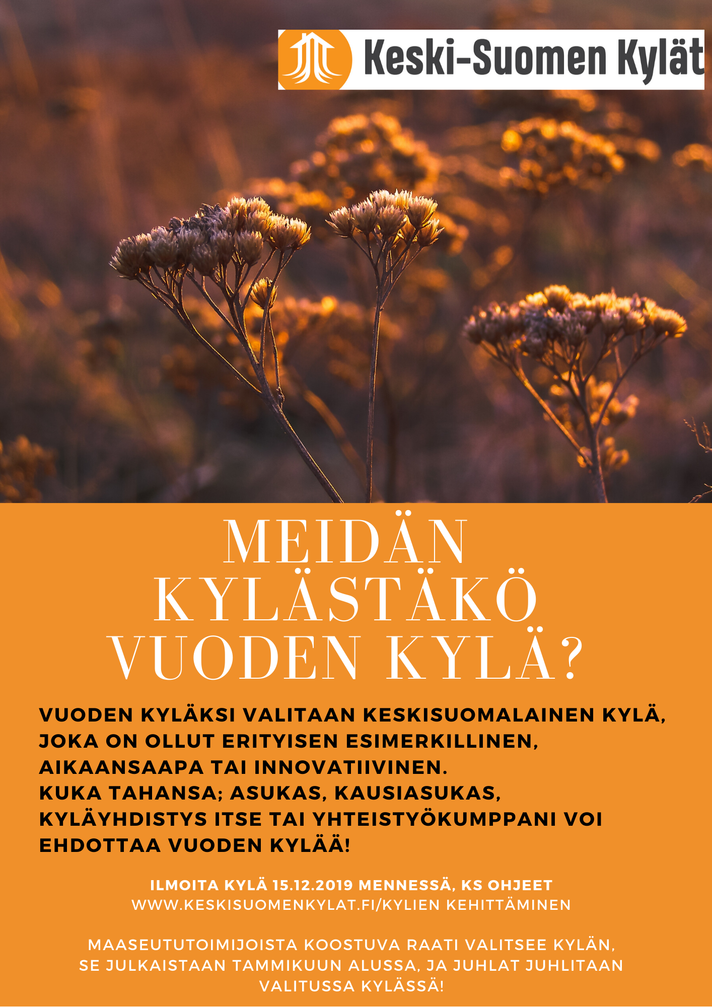 vuoden kylä - Keski-Suomen Kylät ry
